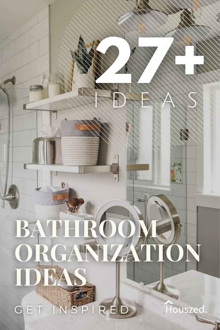 27+ Bathroom Organization Ideas That Work in 2025 | Houszed