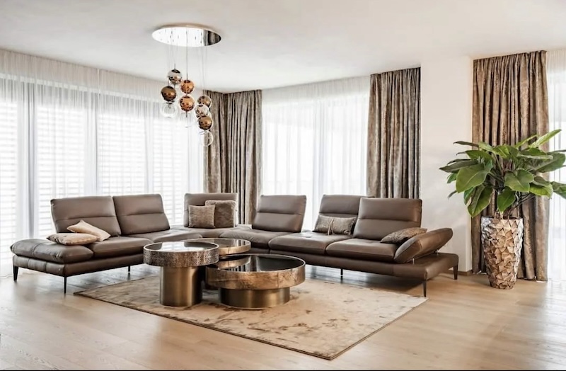 37+ Dark Brown Sofa Living Room Ideas That Inspire in 2025 | Houszed