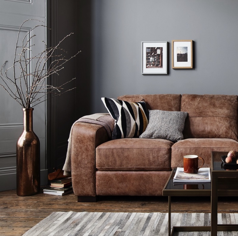 37+ Dark Brown Sofa Living Room Ideas That Inspire in 2025 | Houszed