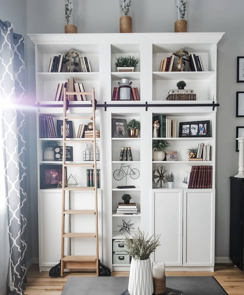 21+ IKEA Billy Bookcase Ideas & Hacks in 2025 | Houszed