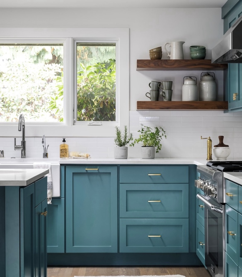 47+ Kitchen Color Ideas For a Fresh Look in 2025 | Houszed