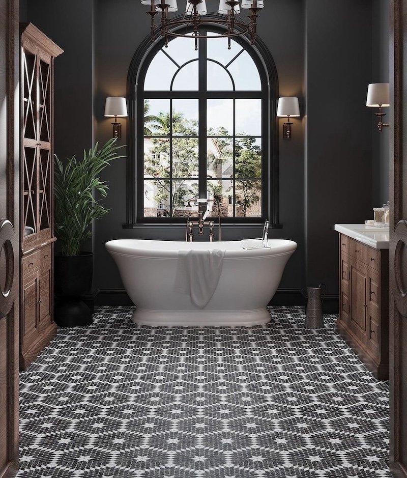 47+ Bathroom Floor Tile Ideas To Elevate Your Décor in 2025 | Houszed