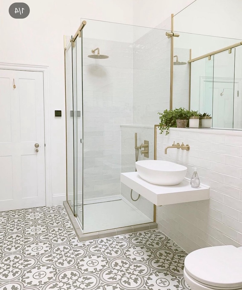 47+ Bathroom Floor Tile Ideas To Elevate Your Décor in 2025 | Houszed