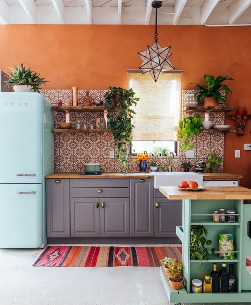 Colorful Chaos: 43+ Bohemian Kitchen Ideas That Spice Up Your Cooking Space