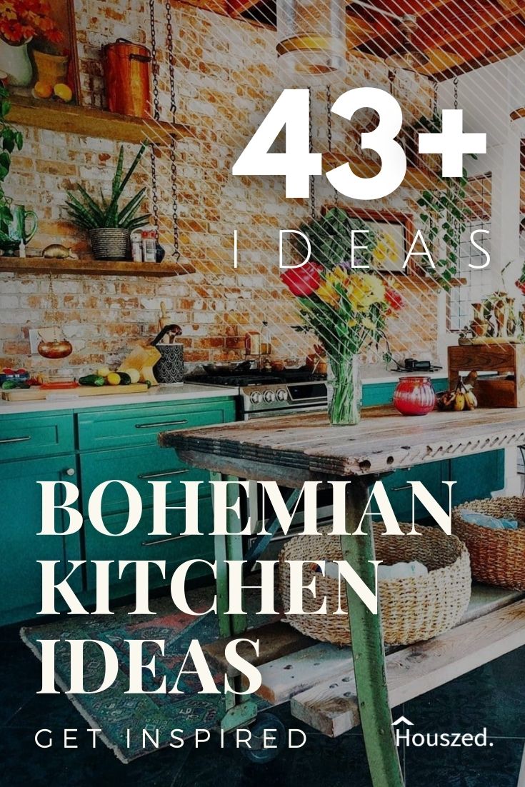 Colorful Chaos: 43+ Bohemian Kitchen Ideas That Spice Up Your Cooking Space