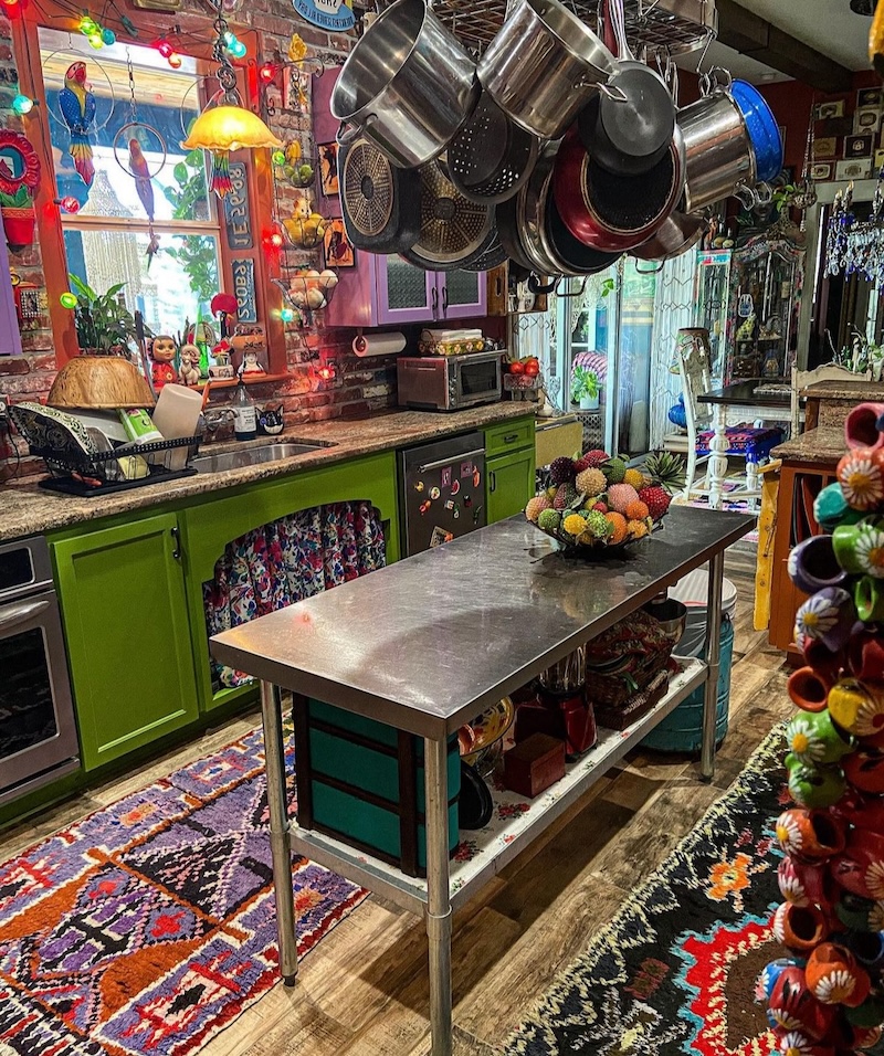 Colorful Chaos: 43+ Bohemian Kitchen Ideas That Spice Up Your Cooking Space