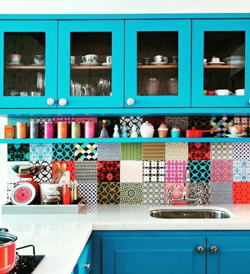 Colorful Chaos: 43+ Bohemian Kitchen Ideas That Spice Up Your Cooking Space