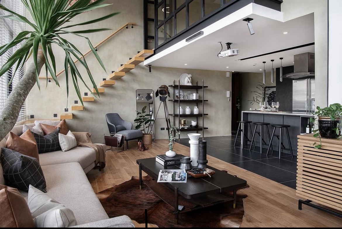 Raw Elegance: 43+ Loft Living Room Ideas to Turn It Into a Stylish Oasis
