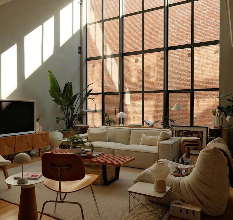 Raw Elegance: 43+ Loft Living Room Ideas to Turn It Into a Stylish Oasis