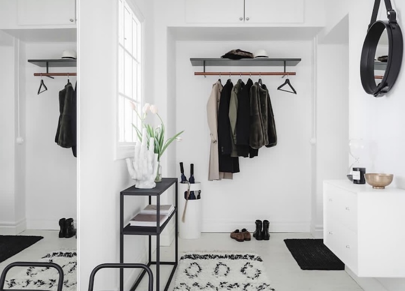 Functional Beauty: 33+ Scandinavian Hallway Ideas Bringing Flair to ...