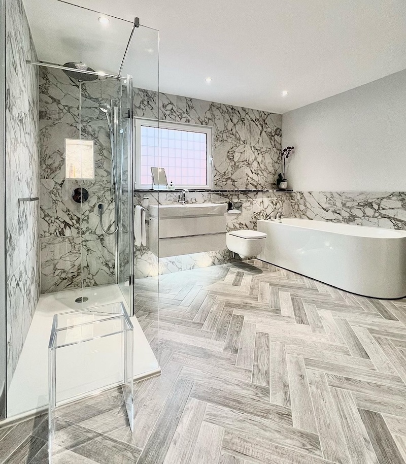 47+ Grey Bathroom Ideas for Every Style in 2025 | Houszed