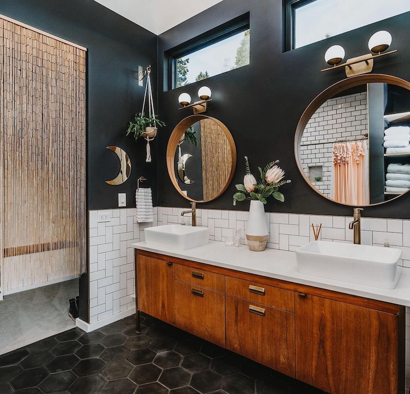 33+ Mid Century Modern Bathroom Ideas in 2025 | Houszed 33+ Mid Century Modern Bathroom Ideas in 2025 | Houszed